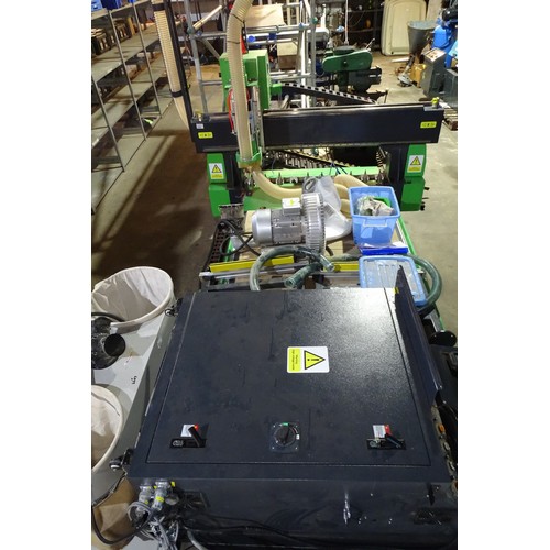 A CHENcan CNC router model CC-1325, serial number DW2304170202, 3ph ...