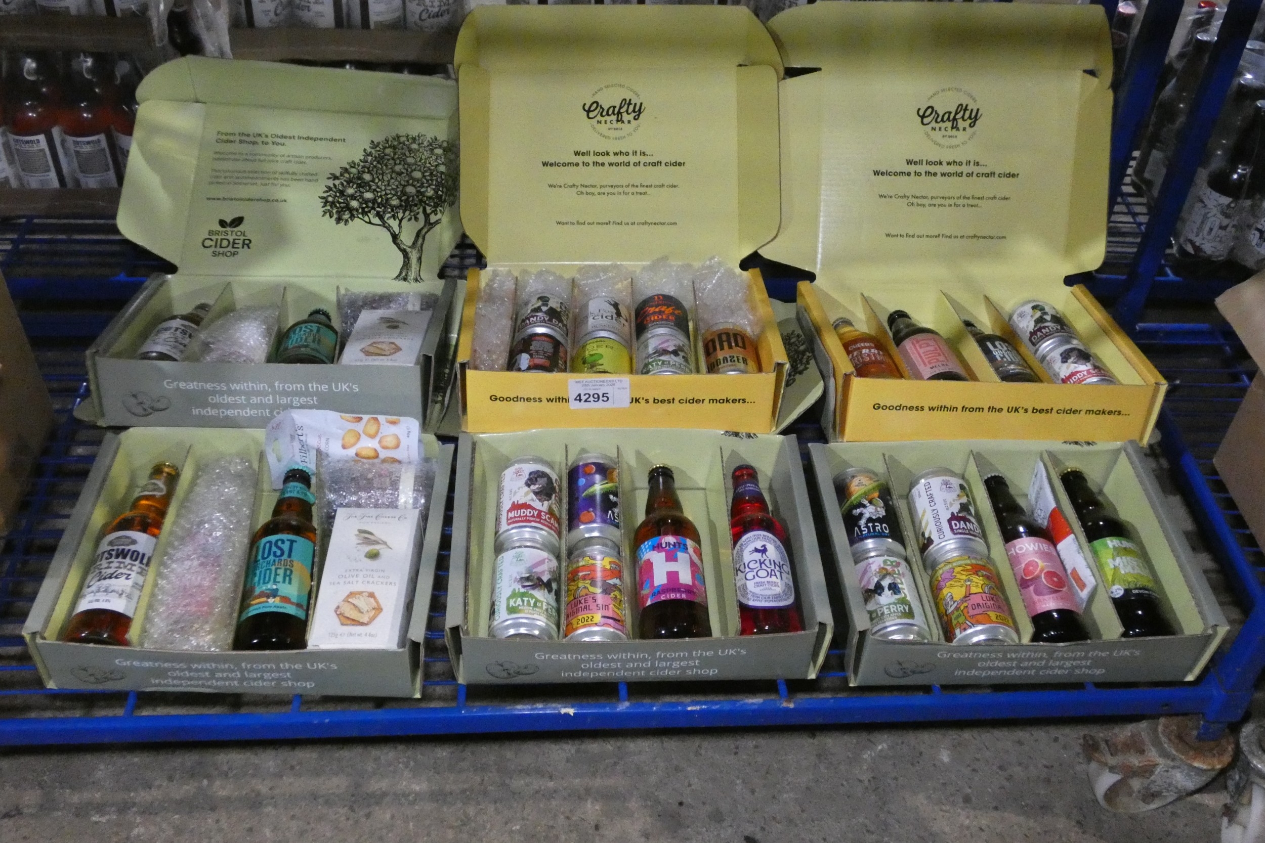 6x Cider selection boxes Inc 13 X 500ml bottles & 17 330ml cans