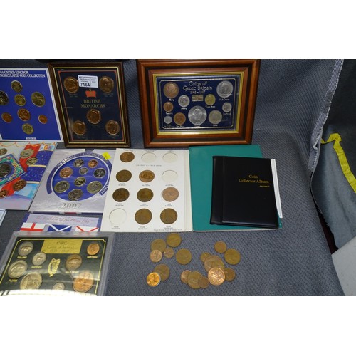 A collection of miscellaneous albums and collectors coins etc