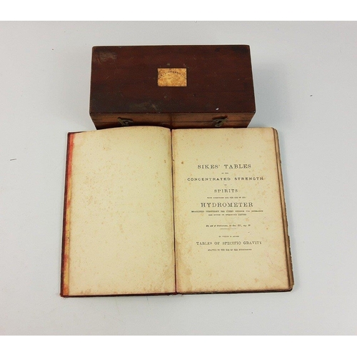 A vintage SIKE'S HYDROMETER, made by Peter Stevenson Ltd of Forrest ...