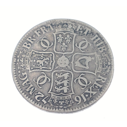 Silver coin - CHARLES II 1672 full silver crown in nice collectible ...