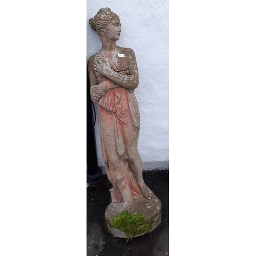 A large classical lady stone effect statue to embellish your garden ...