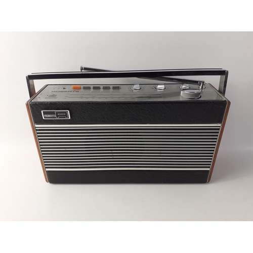 A part wooden quality ROBERTS R747 AM/FM 3-band radio#355