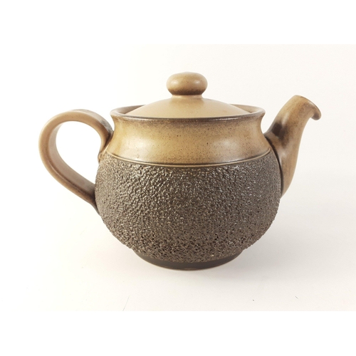 A vintage DENBY Cotswold acorn teapot standing approx 15cm high#43