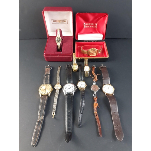 Ten assorted watches to include SEIKO, LORUS, SEKONDA, a LIFE MAX talking watch etc etc#119