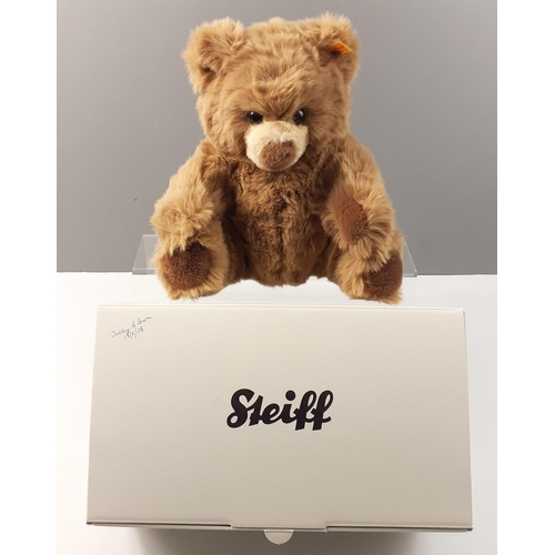 STEIFF BERTIE BEAR 660177 classic brown bear with Tag - comes in a ...