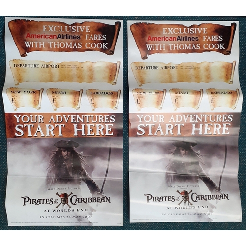 Two unusual AMERICAN AIRLINES/ THOMAS COOK Pirates of the Caribbean ...