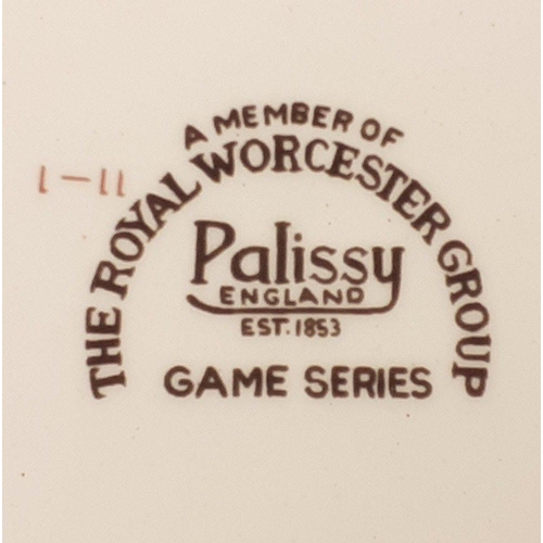 A small collection of ROYAL WORCESTER PALISSY Game series plates 2x25cm ...