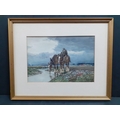 A TOM SCOTT (1854-1927) original water colour dated 1916. A wonderful ...