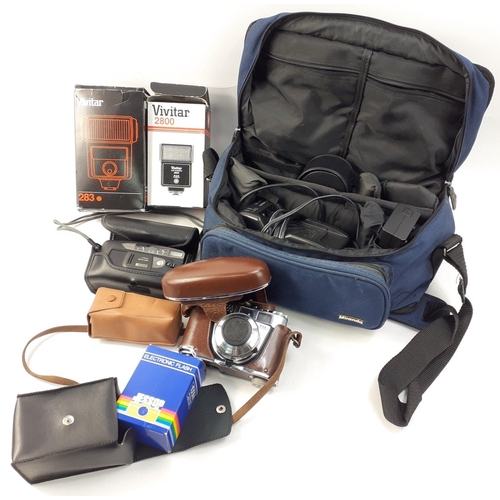 A mixed lot for camera enthusiasts to include a KODAK Pronto-LK camera ...