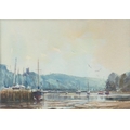 A RAY BALKWILL watercolour 'Evening Light' Noss Mao much accredited ...