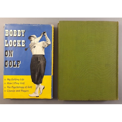 Two antiquarian GOLF books of interest to include superb scarce BOBBY ...