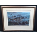 A framed limited edition (54/400) print titled "Ride of the Valkyries ...