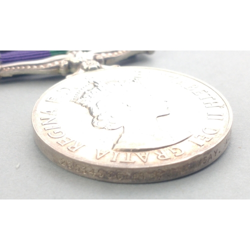 ELIZABETH II GSM General Service Medal with Cyprus clasp awarded to ...