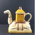 A vintage TONY WOOD novelty camel teapot standing approx 22cm tall. No ...
