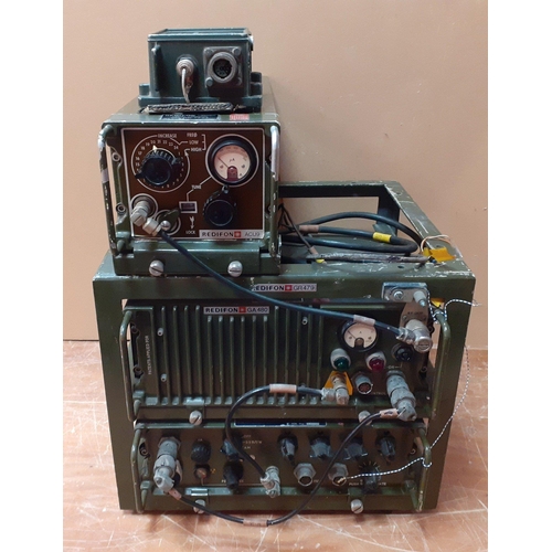 The Redifon GR479 HF ground station radio with Redifon ACU9 and GA480 ...