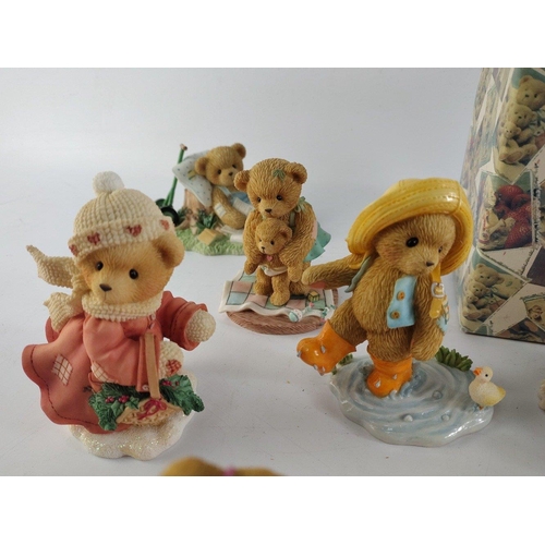A collection of twelve CHERISHED TEDDIES to include Suzy, Frances ...