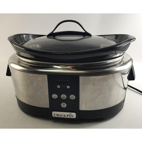 A CROCK POT slow cooker type SC74 in good condition with power cable ...