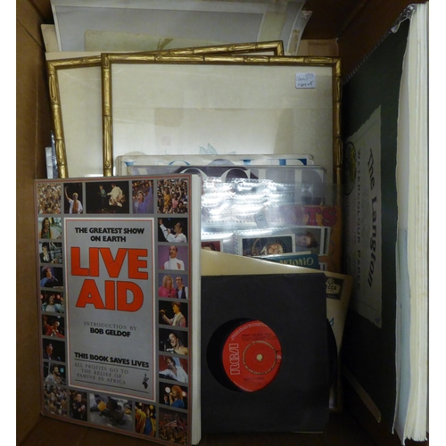 BOB GELDOF 'LIVE AID' BOOK. PUBLISHED BY SIDGWICK AND JACKSON 1985 ...