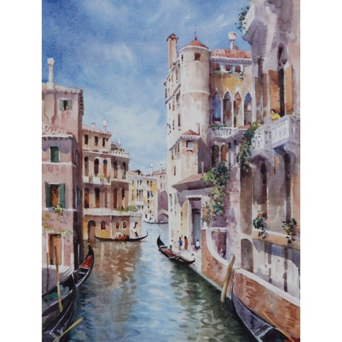 BARRIE HASTE THREE ARTIST SIGNED LIMITED EDITION COLOUR PRINTSVenetian ...