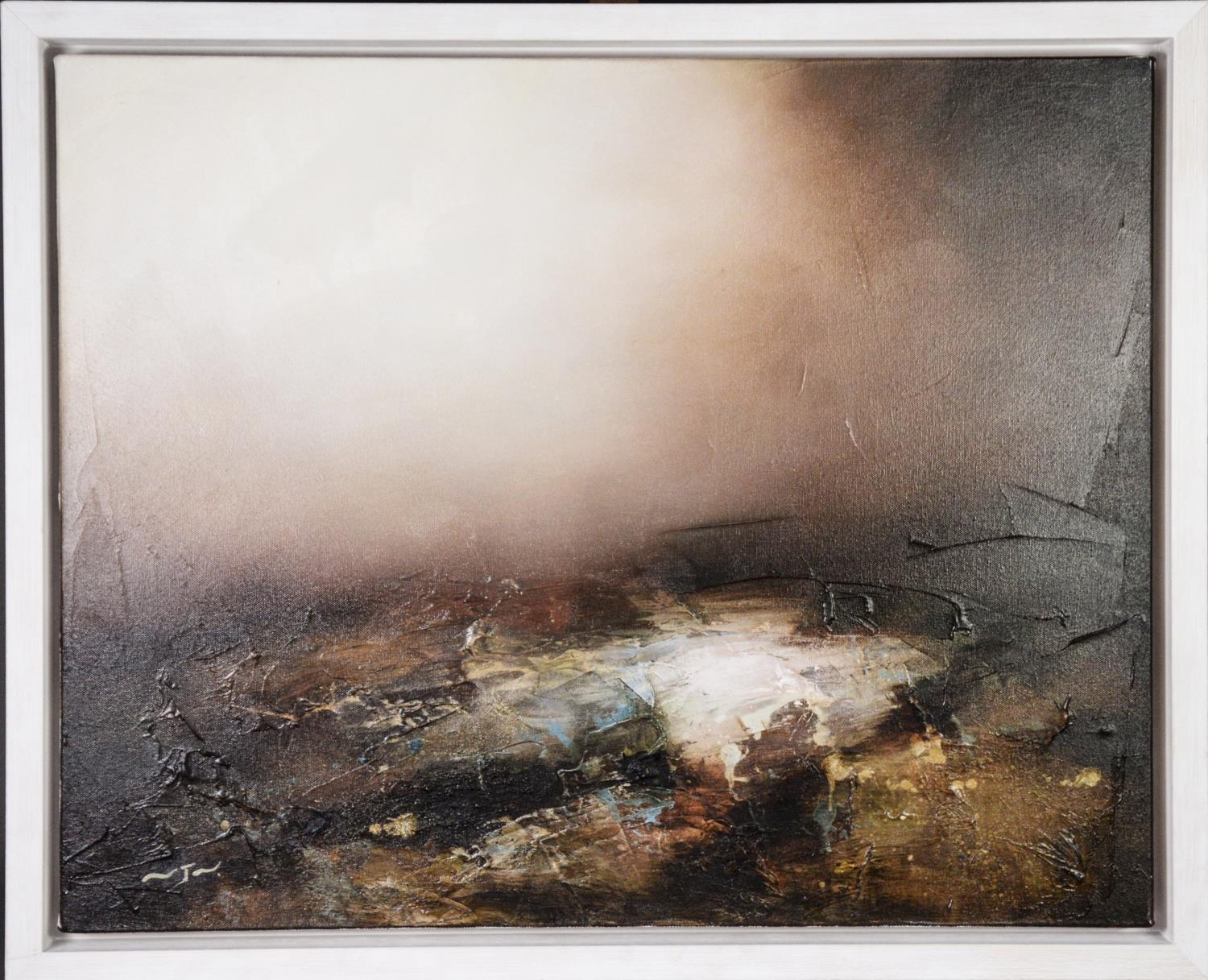 NEIL NELSON (b.1977) OIL ON CANVAS ‘The Ploughman’s Trail’ Initialled ...