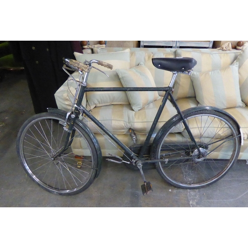 BICYCLES; VINTAGE 'THE RALEIGH BICYCLE' c.1960, TOGETHER WITH A PURPLE ...