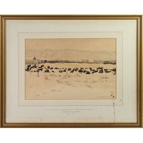 JAMES PURDY (1900-1972) WATERCOLOUR DRAWING 'Pennines, from the Artist ...