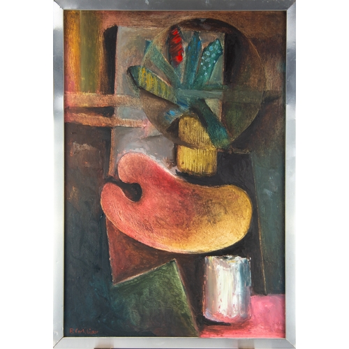 RAY COLLIER (TWENTIETH CENTURY) TWO OIL PAINTINGSLandscape with trees16 ...