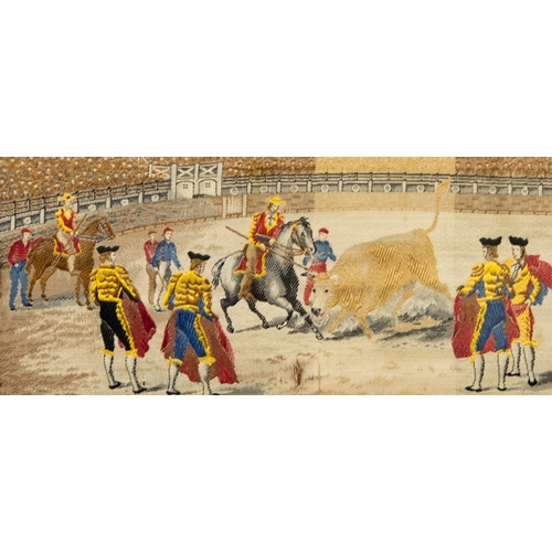 FOUR SMALL COLOUR STEVENGRAPHS, comprising: ‘The Crystal Palace ...