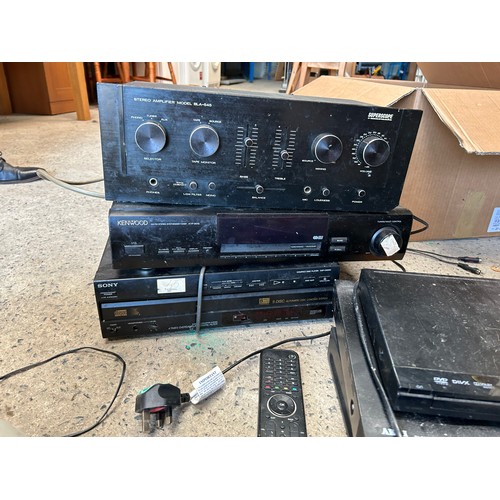 Selection of various stereo equipment - Viewing Section S4