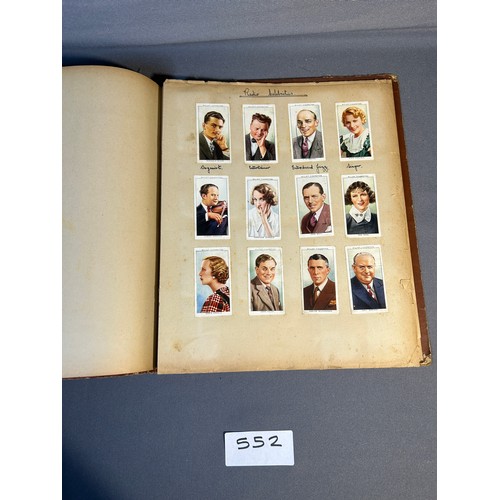 1920/30's cigarette card album - Viewing Section: O7