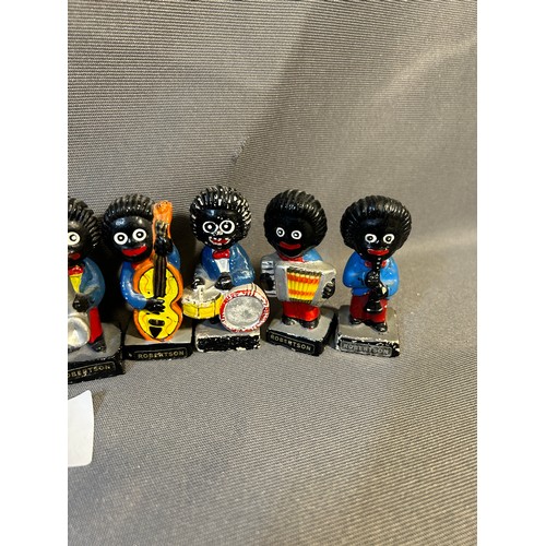 A collection of vintage Robertson's 'Golly' figures - Viewing section: O48
