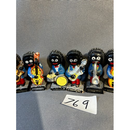 A collection of vintage Robertson's 'Golly' figures - Viewing section: O48