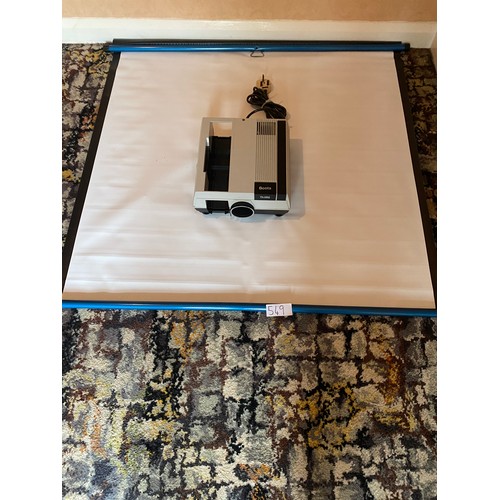 Boots Slide Projector & Screen - Viewing Section: S7