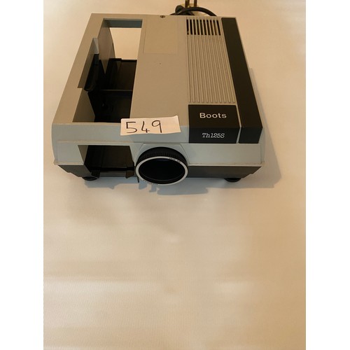 Boots Slide Projector & Screen - Viewing Section: S7