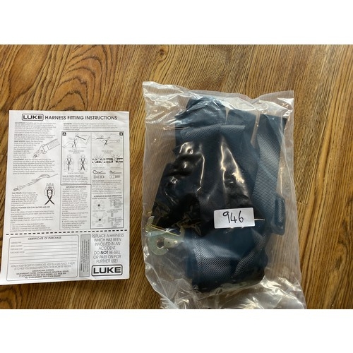 Luke 3 point safety harness - brand new - Viewing section: O2