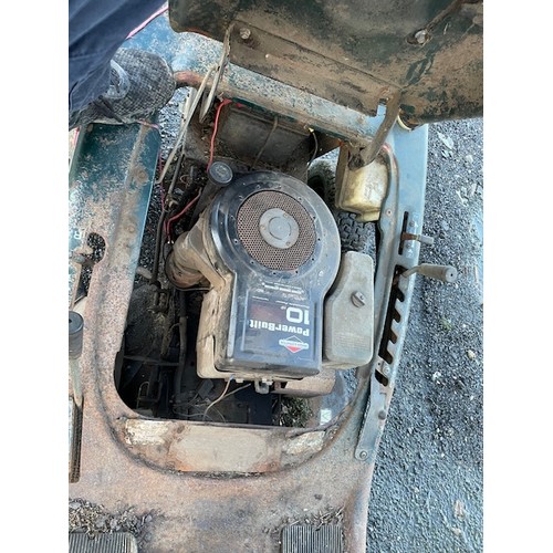 Hayter 10/30 ride-on tractor mower with Briggs & Stratton 10hp engine ...