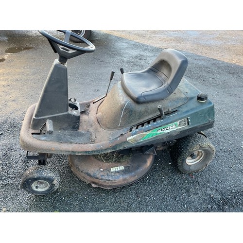 Hayter 10/30 ride-on tractor mower with Briggs & Stratton 10hp engine ...