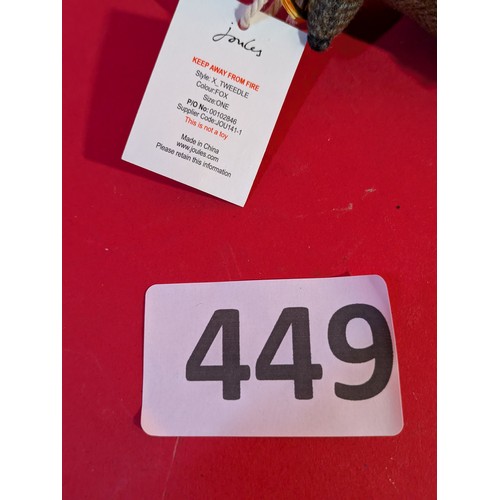 Joules - fox keyring