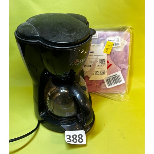 DeLonghi coffee maker and new iPad case