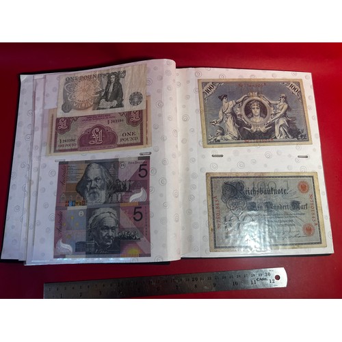 Foreign and vintage bank note collection