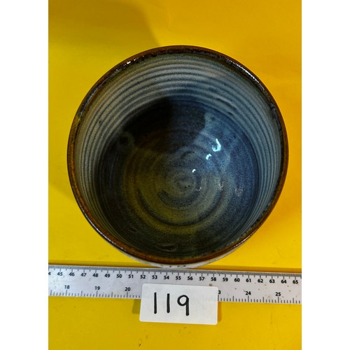 Anvil Pottery - Wales - bowl- 13.5 cm high