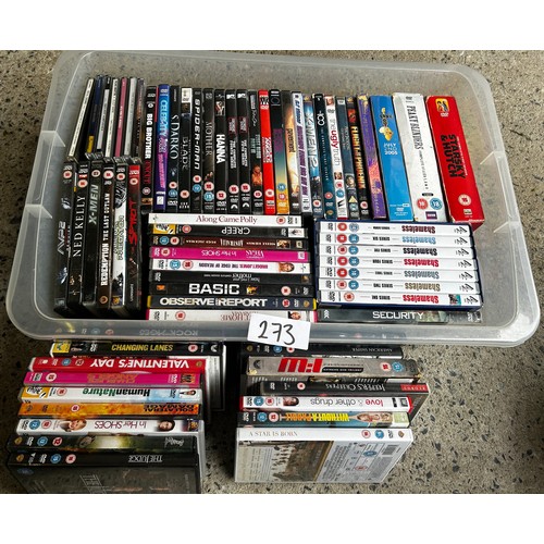 Large collection of DVDs