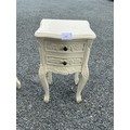 White Italian style unit 76cms(H) x 40cms x 33cms approx.