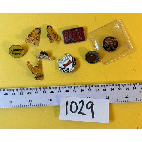Assorted motor pin badges