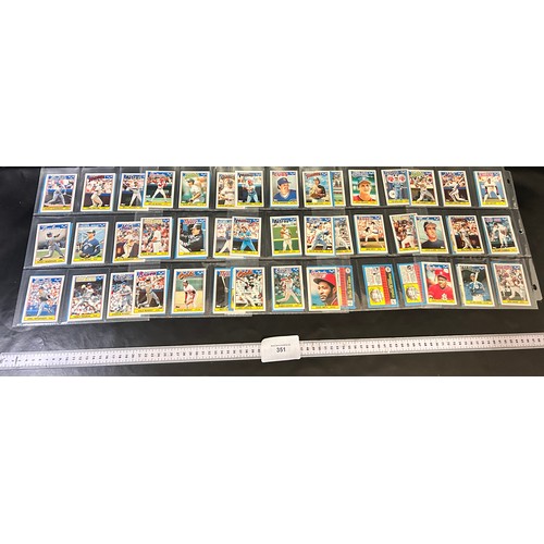 1988 Topps Mini baseball cards complete set of 87 cards. In great ...