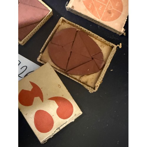 Two Miniature Victorian ‘Choice Stone Puzzles’