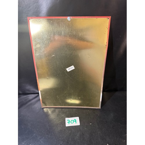 Reproduction advertising tin sign - Rexall "93" hair tonic