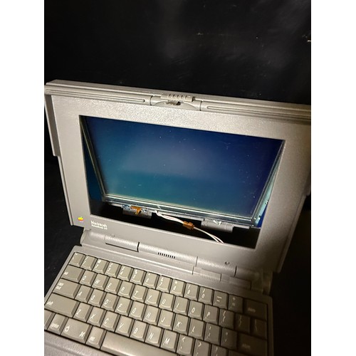 Apple Macintosh PowerBook 145 C1992 with cables and case + HP ...