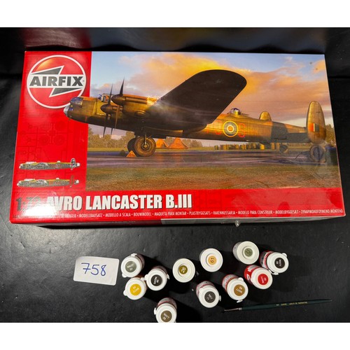 Airfix 1:72 Avro Lancaster B.III plastic model kit, boxed, with ...